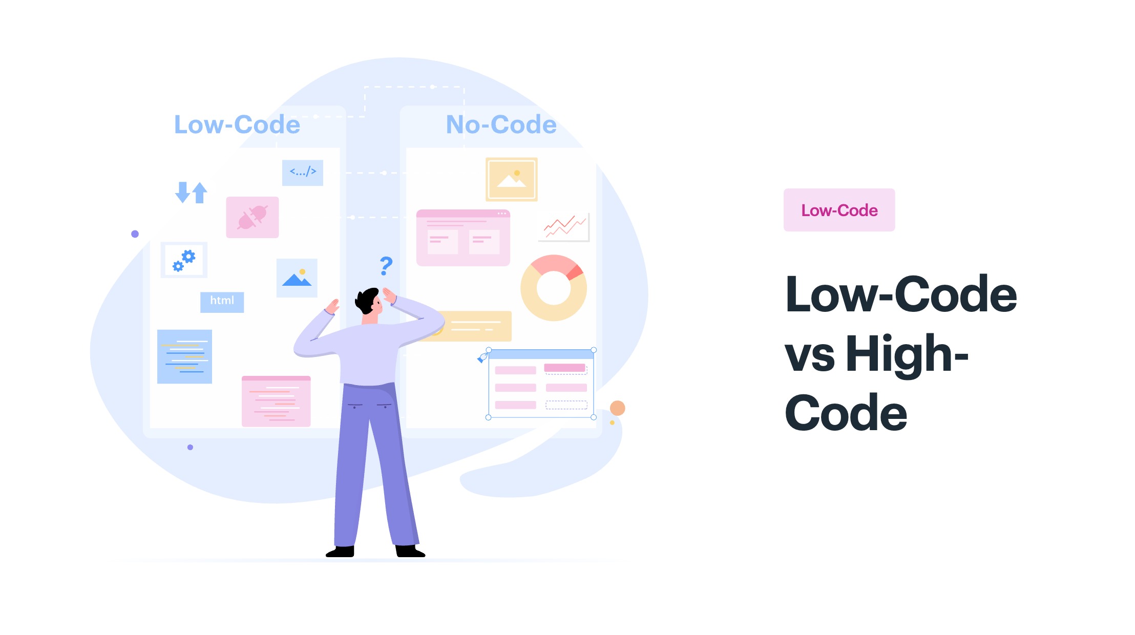 Low-Code vs High-Code - Choosing the Best For App Development in 2023